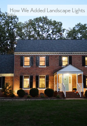 How To Install House Uplighting | Young House Love