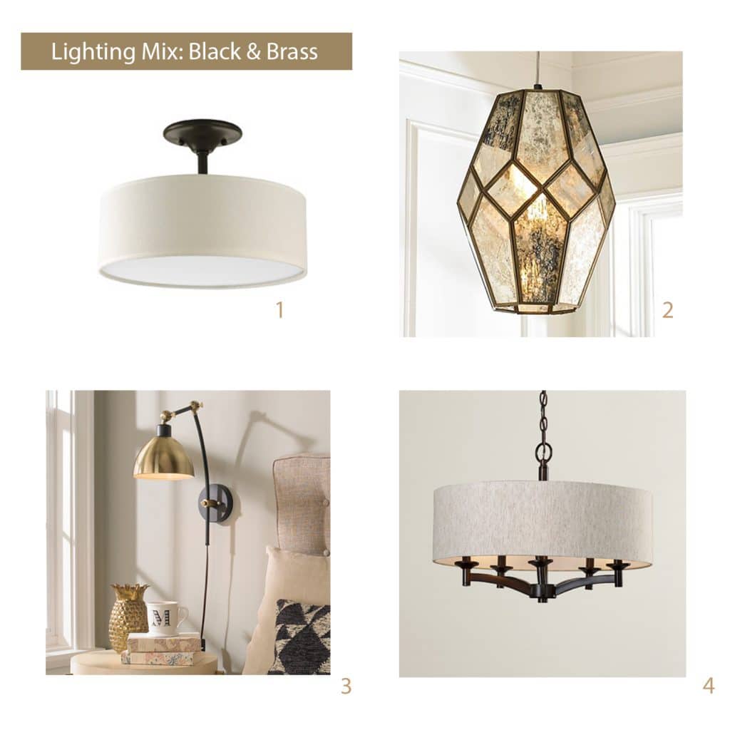 How To Select Light Fixtures That Work Together Without Being Boring