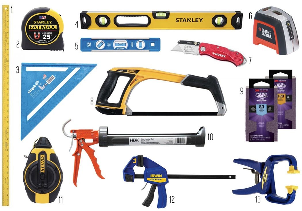 45 Tools You Should* Own | Young House Love