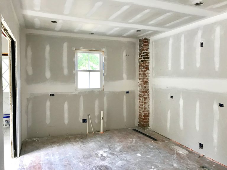 The Duplex Has Drywall! And A Video Tour! | Young House Love