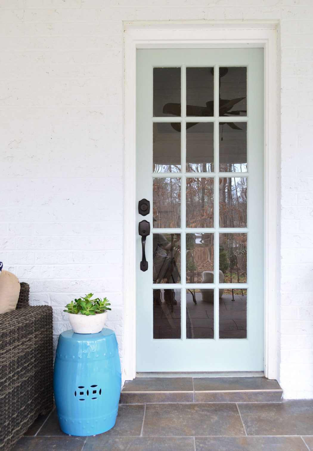 Tips For Applying My New Favorite Door Paint | Young House Love