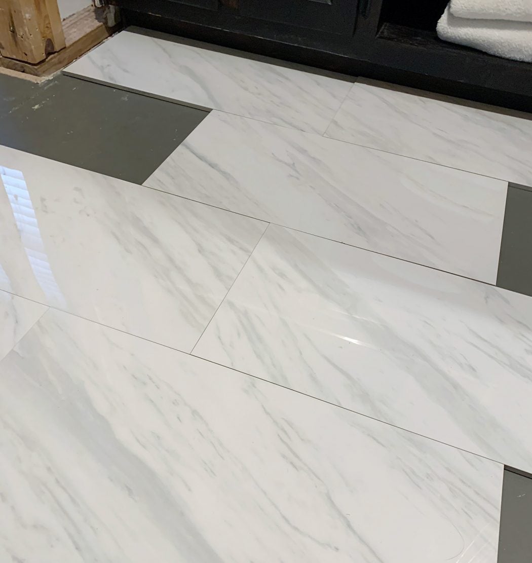 Our Bathroom Reno: The Floor Plan & Picking Tile | Young House Love