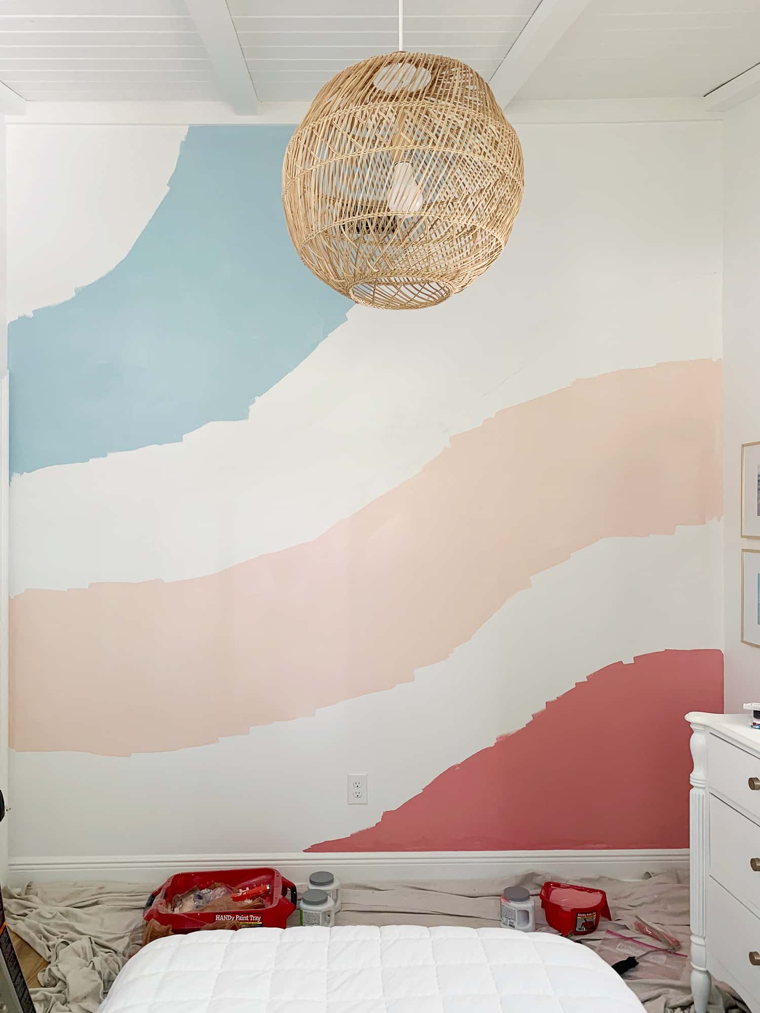 Painting A DIY Wall Mural | Young House Love