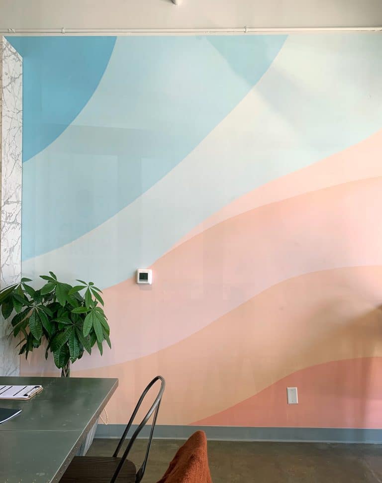 Painting A DIY Wall Mural | Young House Love