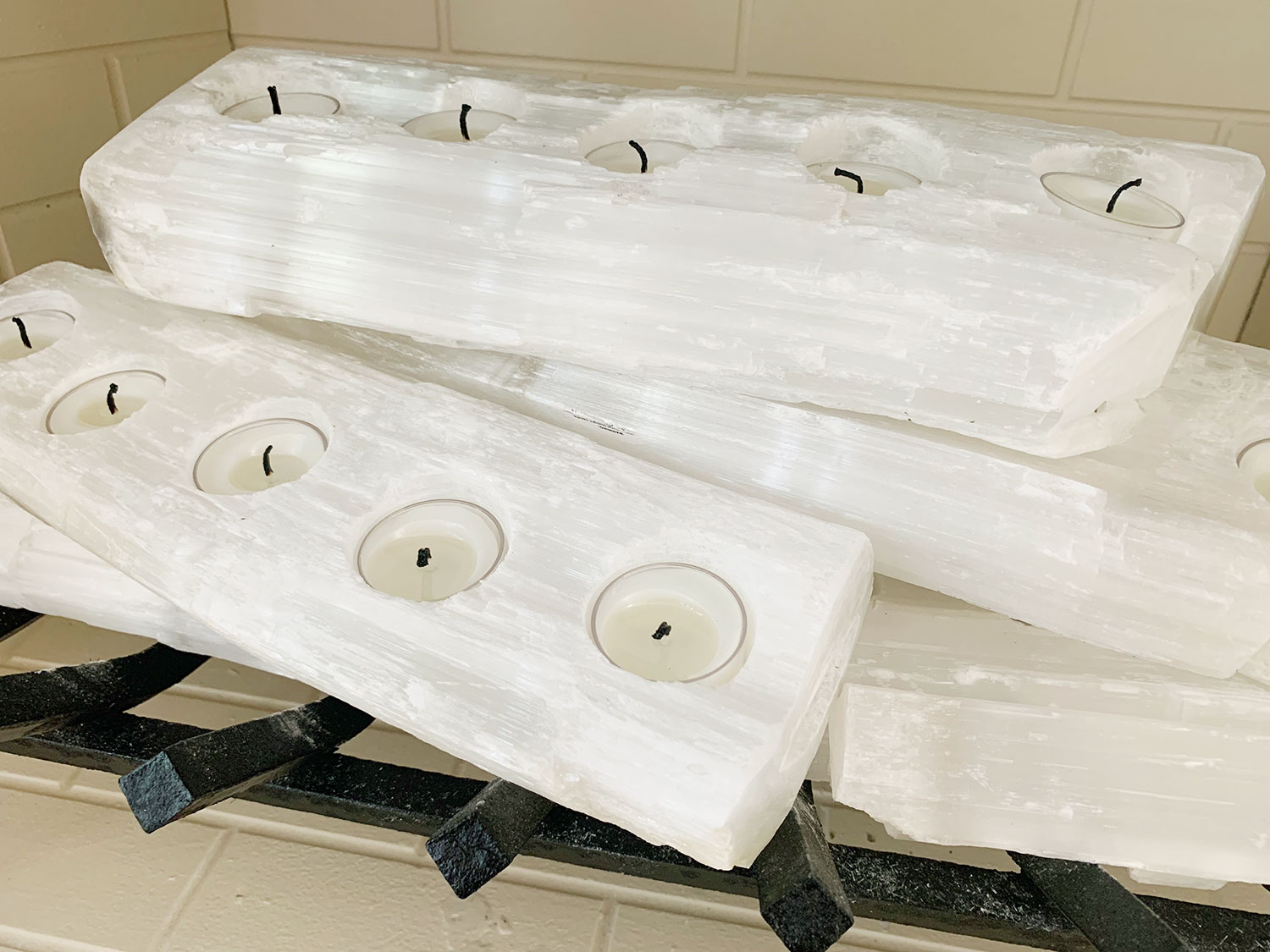 Making A Crystal "Log" Fireplace | Young House Love