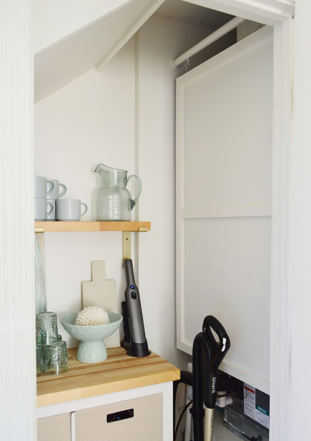 How To Add Utility Closet Storage | Young House Love