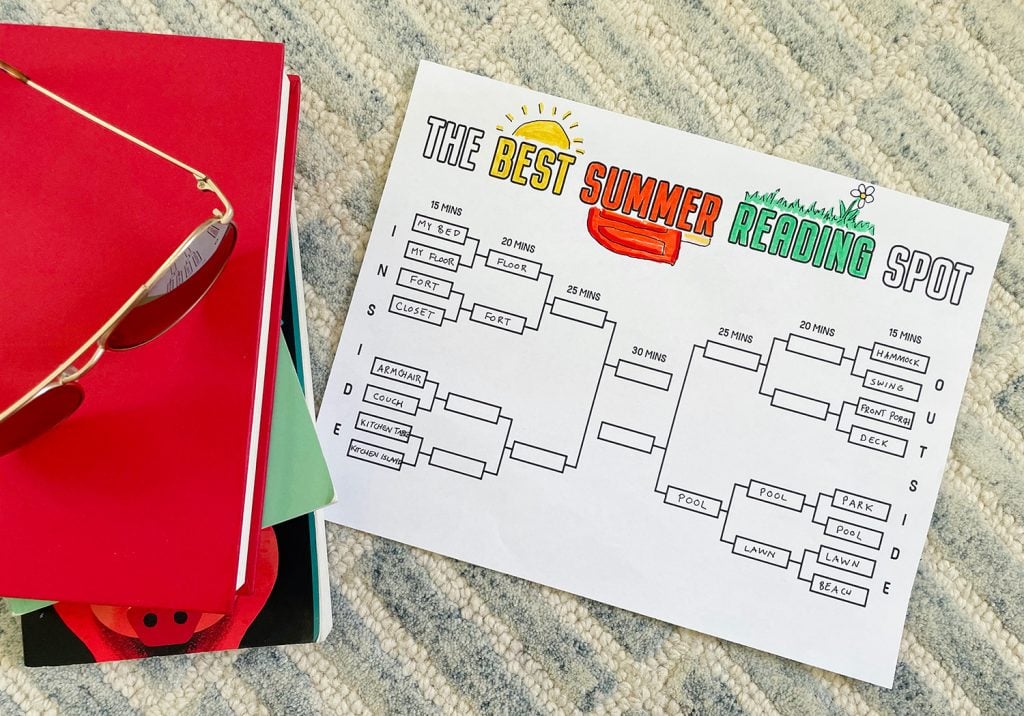 Kids Summer Reading Bracket (Free Printable) – U Scan Market