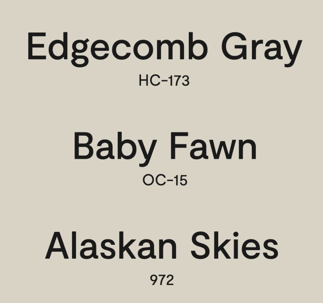 Benjamin Moore Edgecomb Gray: The Perfect Greige | Young House Love