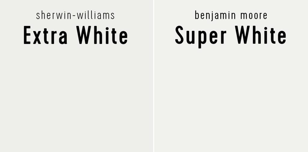 Sherwin Williams Extra White The 5 Best White Paint Colors: Sherwin