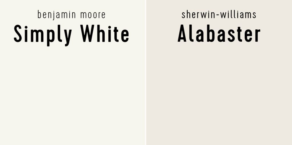 Benjamin Moore Color Similar To Sherwin Williams Alabaster - Infoupdate.org