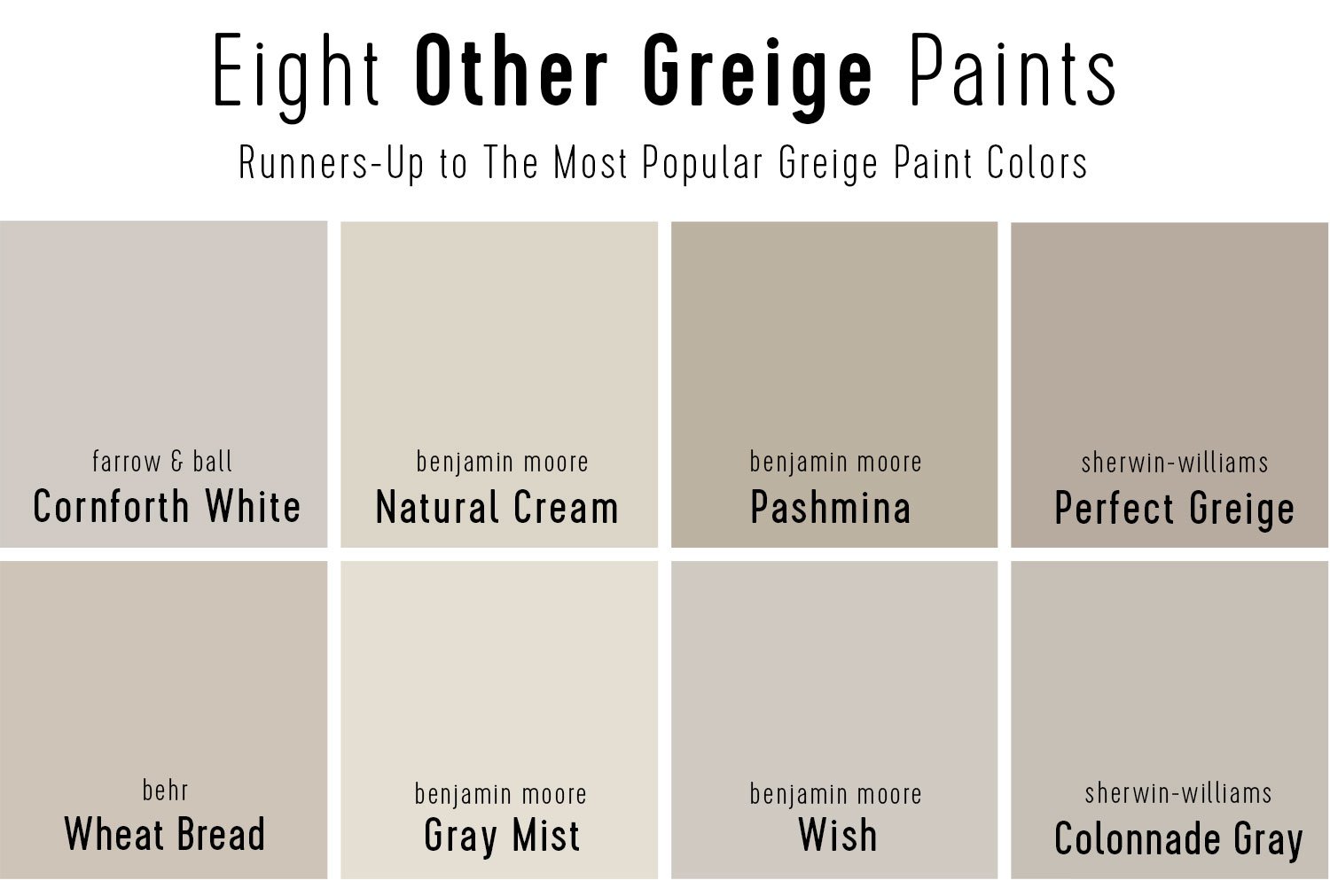 The Best Greige Paint Colors (According To Experts) - Taite Floor