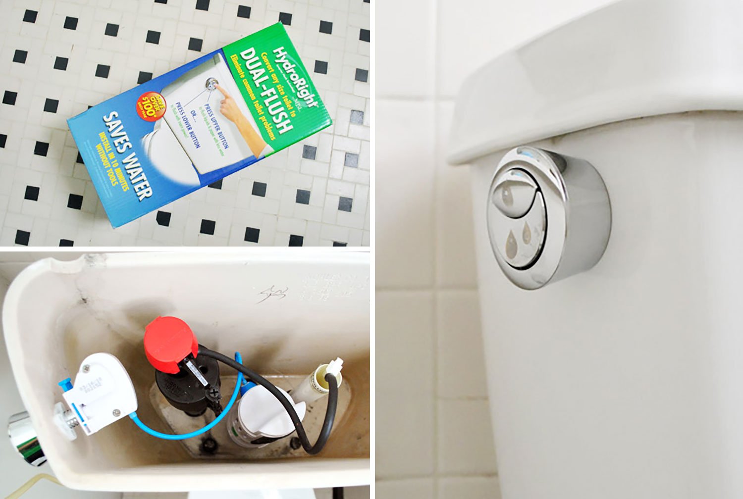 How To Install A Dual-Flush Toilet Kit | Young House Love