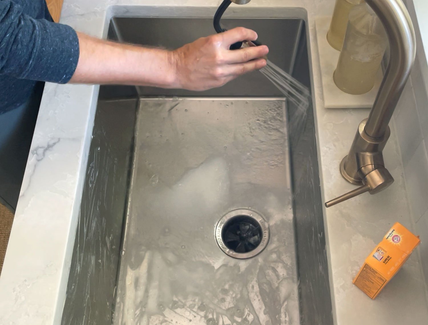 The Easy Way To Clean A Stainless Steel Sink | Young House Love
