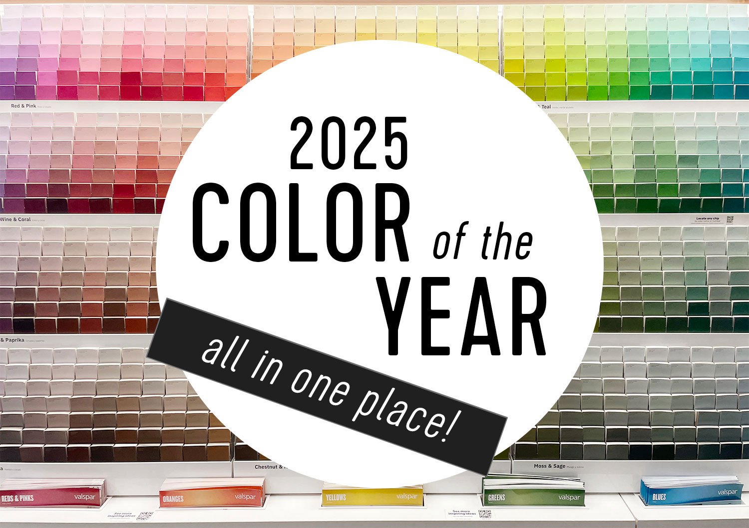 Every 2025 Color of the Year - All in One Place! | Young House Love