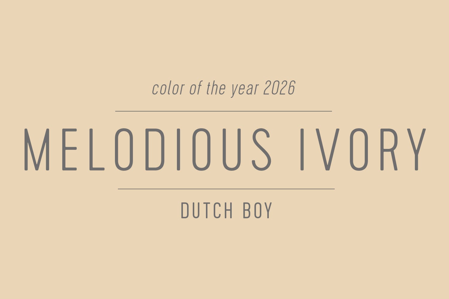 Every 2026 Color of the Year | Young House Love
