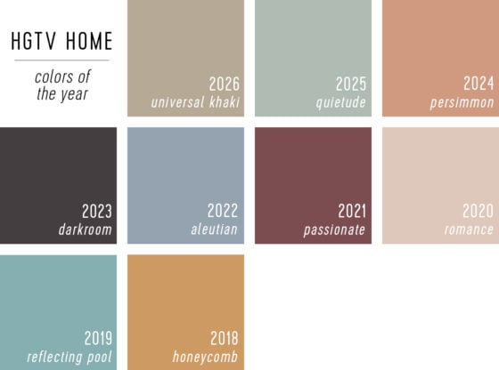 Every 2026 Color of the Year | Young House Love